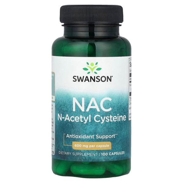 Swanson NAC 600 mg – Antioxidant & Liver Support | Pre-Order – Caplet