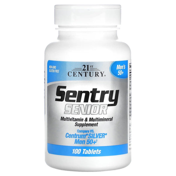 21st Century Sentry Senior Multivitamin 50+, 100 Tablets – Pre-Order ...