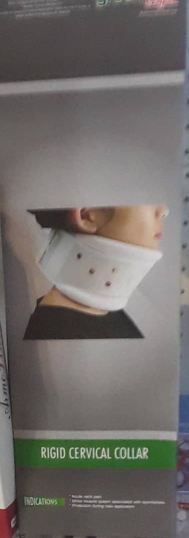 Greenlife Rigid Cervical Collar – Firm Neck Support & Comfort – Caplet