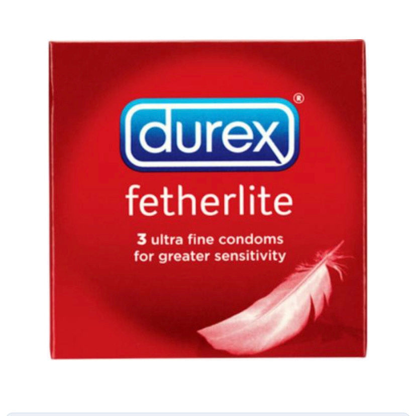 Durex Condoms - Ultra-Thin Protection for Sexual Wellbeing (3 Pack ...
