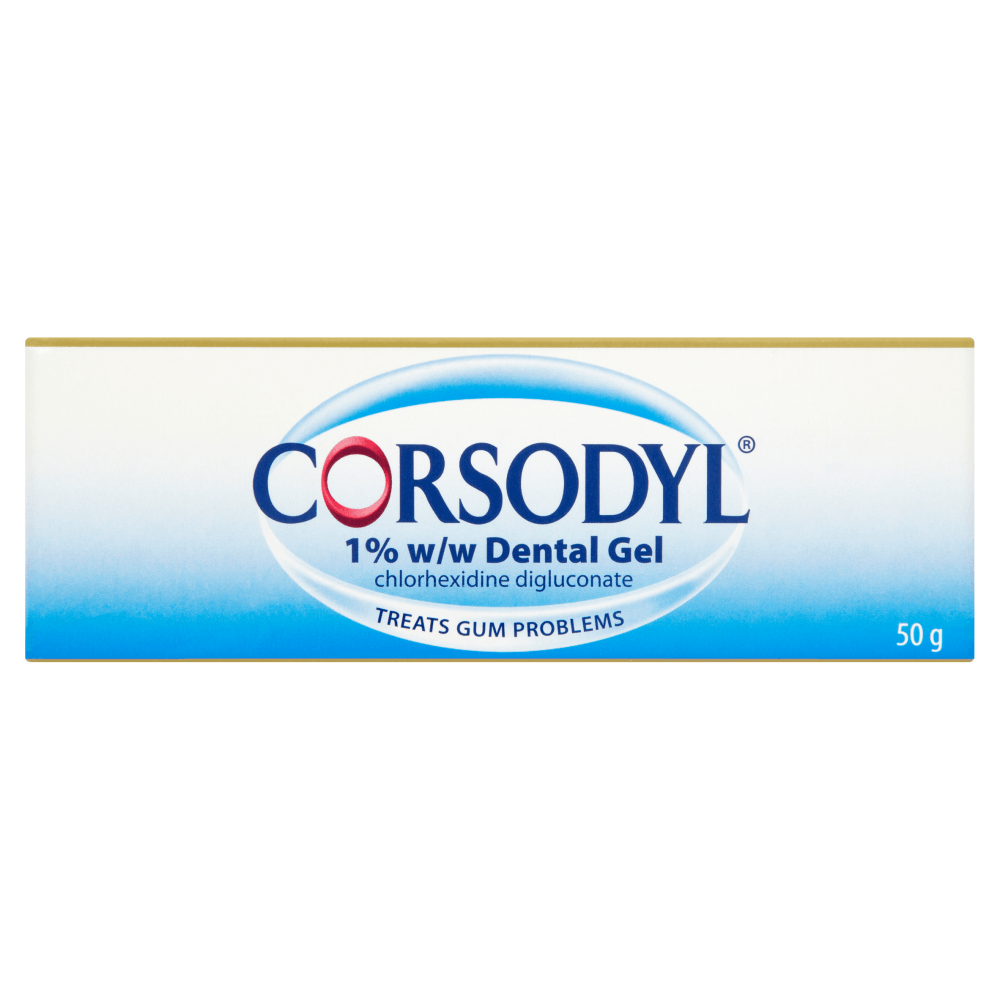 Corsodyl Chlorhexidine Gel – Gum & Oral Care – Caplet
