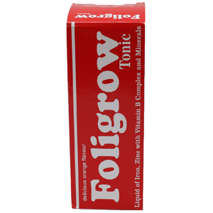 Foligrow Capsules & Tonic – Vitamins & Iron Supplement for Vitality ...