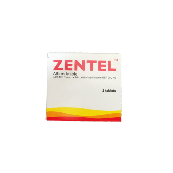 ZENTEL Tablets – Effective Parasite Treatment for Digestive Health – Caplet