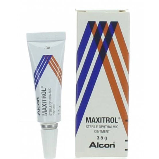 Maxitrol Eye Ointment 3.5G – Effective Eye Infection Relief – Caplet