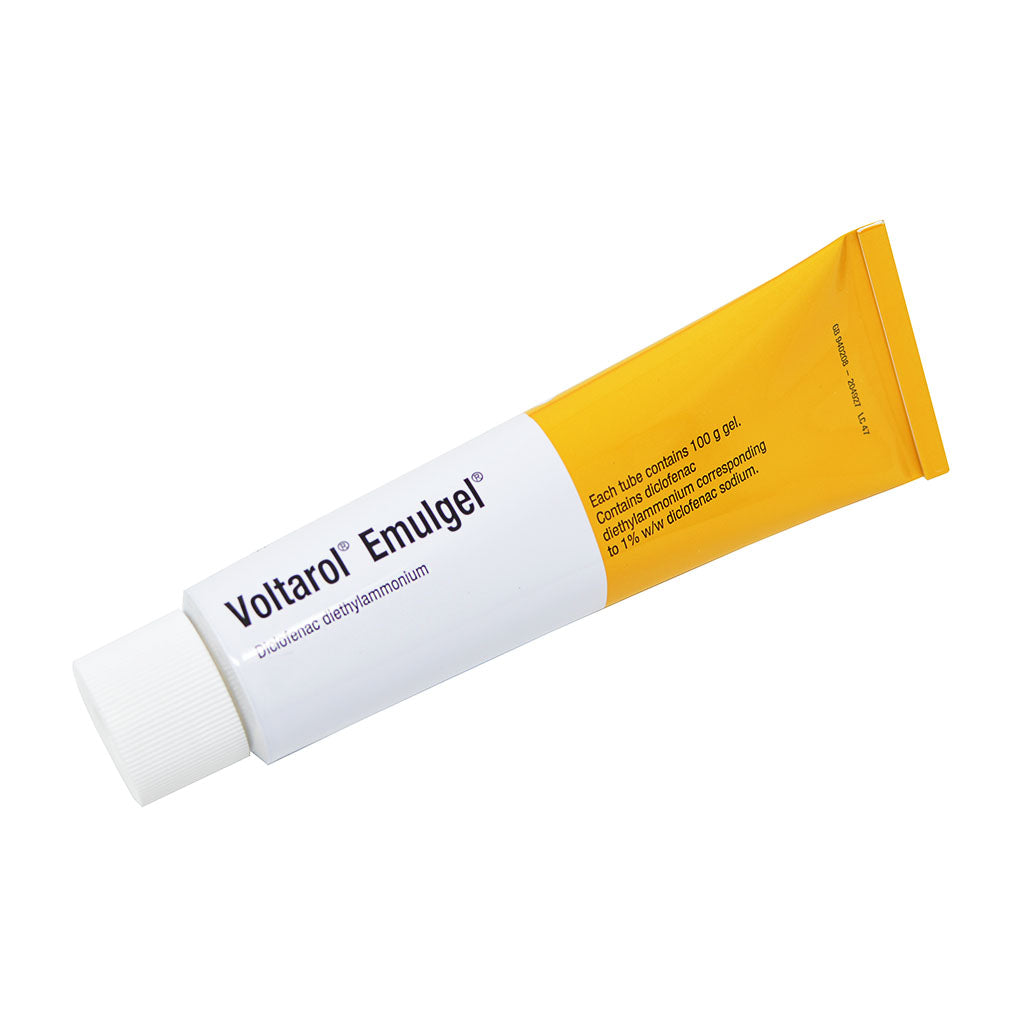 Voltarol Emulgel 100g – Targeted Pain & Inflammation Relief Gel – Caplet